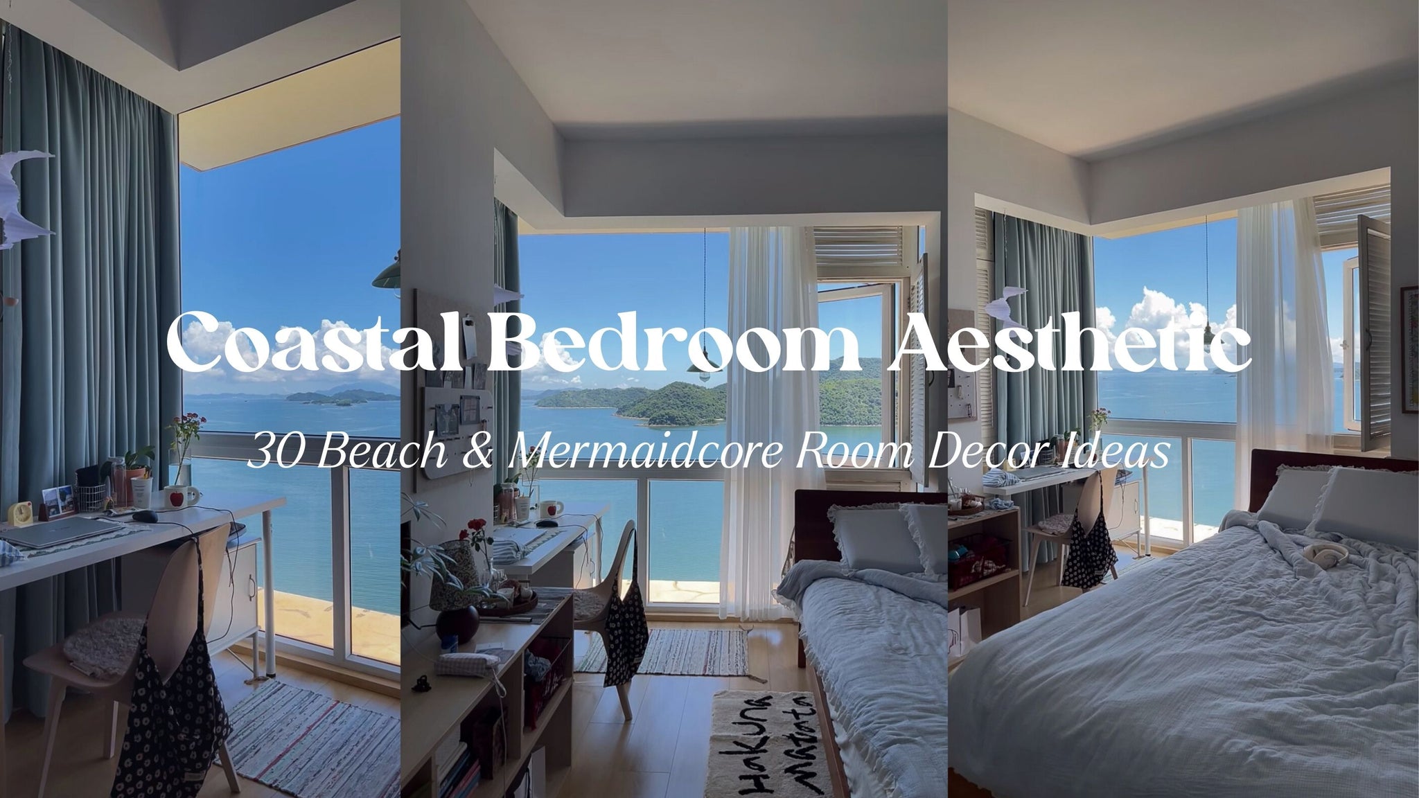 Coastal Bedroom Aesthetic: 30 Beach & Mermaidcore Room Decor Ideas ...