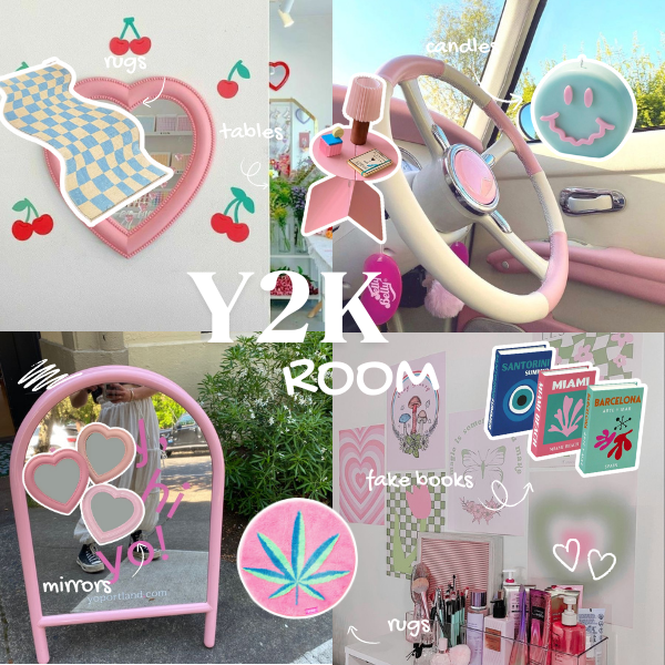 Y2K Room Decor: Neon Accents and Nostalgic Aesthetic