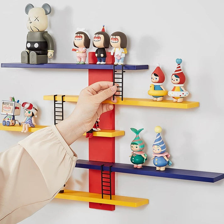 Wall Figure Toy Display Stand | DIY Floating Shelves for Toys