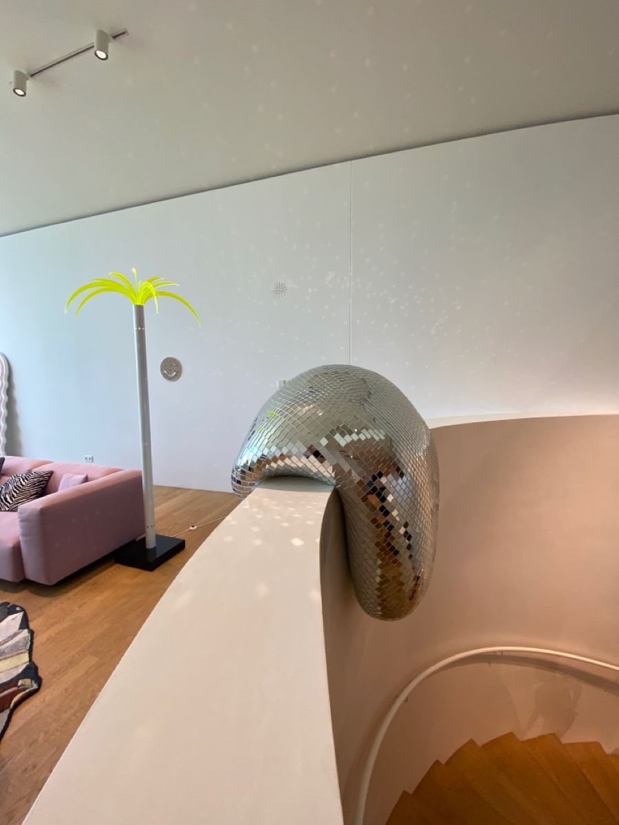 Melting Disco Drip Decor - Retro Party Accent & 70s Home Vibes