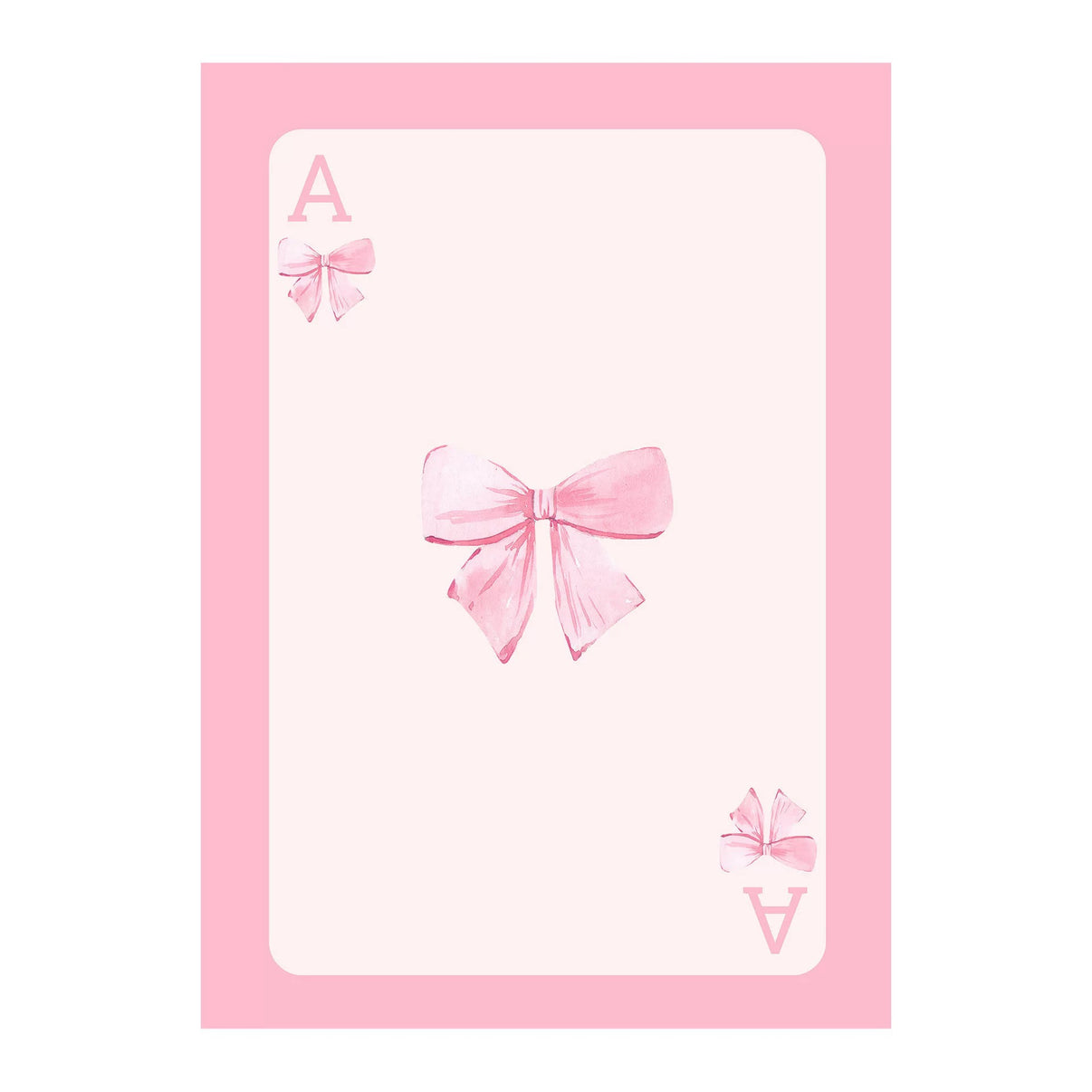 Pink Bow Coquette Poster - Coquette Bow Canvas Prints for Bedroom
