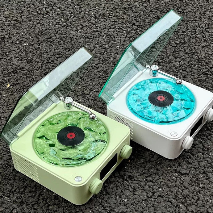 Vintage Wave Vinyl Record Player - Speaker & Night Light – The Feelz