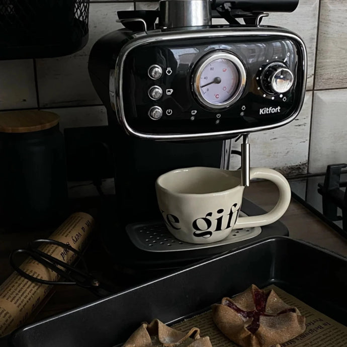 Modern Mug | Large Capacity Hand-Pinched Coffee Cup – The Feelz