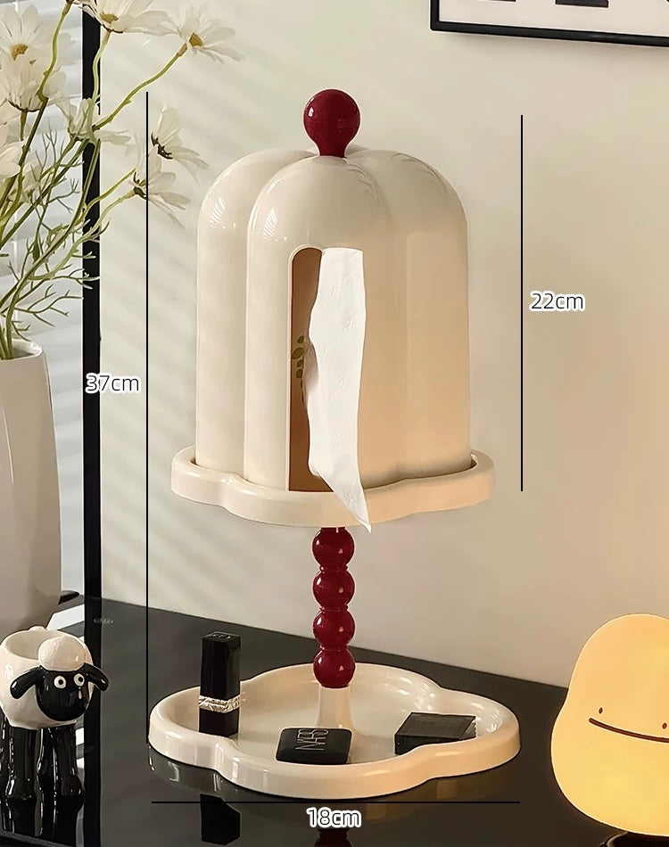 French Retro Tissue Box | Paper Holder with Lid & Storage – The Feelz