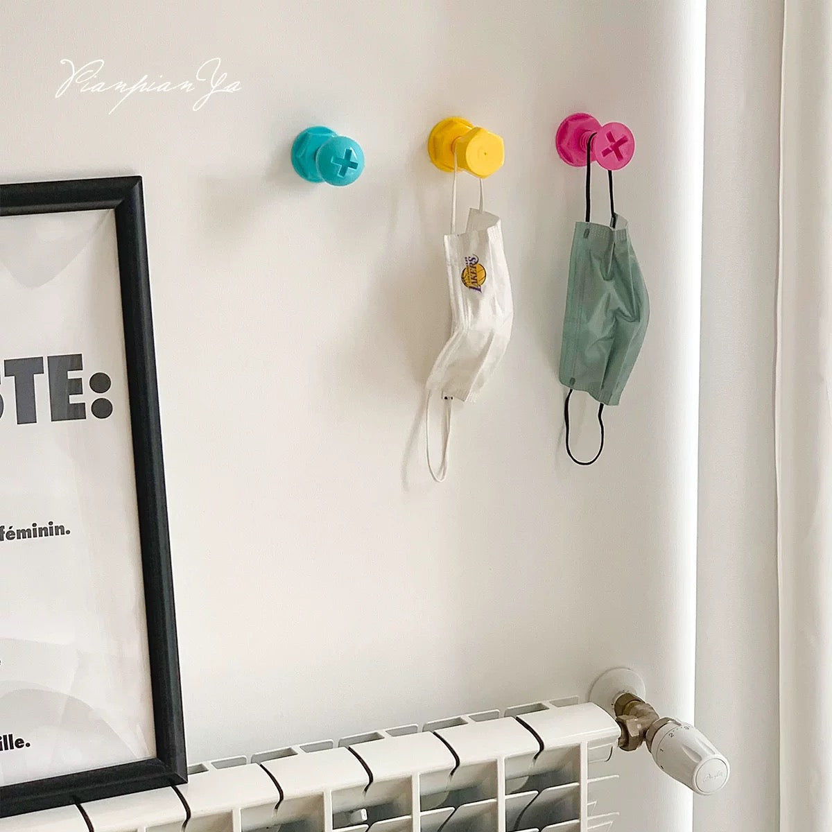 Creative Screw Shape Hook - Cute Wall-Mount Organizer Aesthetic Room