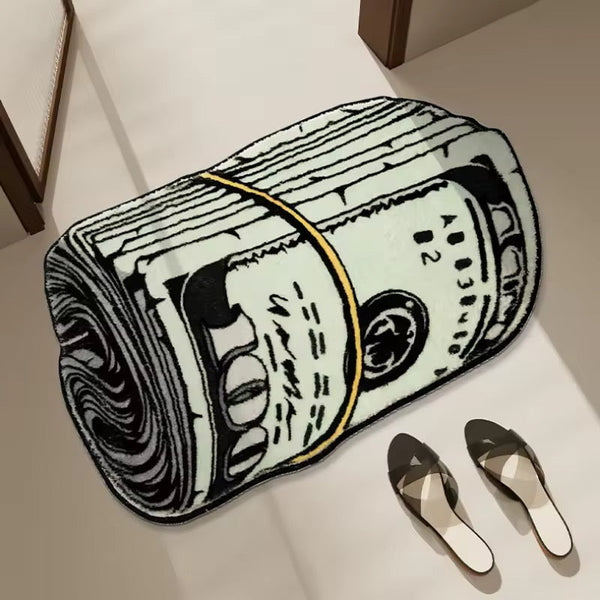 Funny Dollar Rug | Creative Money Rug – Hypebeast Room Decor