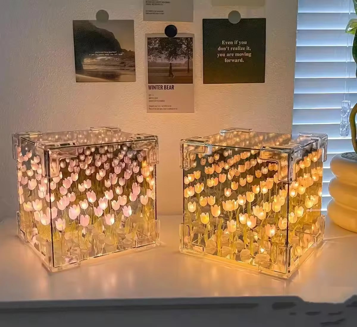 DIY Tulip LED Night Light - Floral Lamp for Bedroom & Gifts – The Feelz