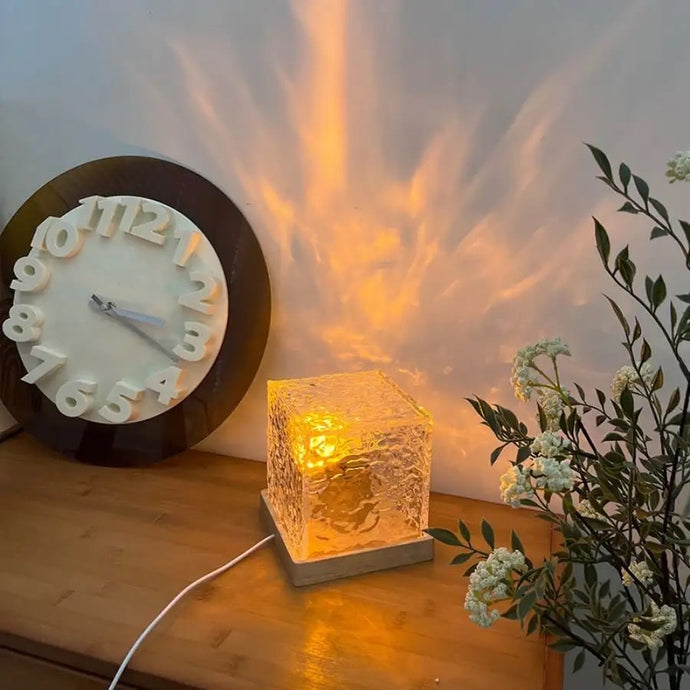 Crystal Projector Table Lamp – Desk Sunset Night Light – The Feelz