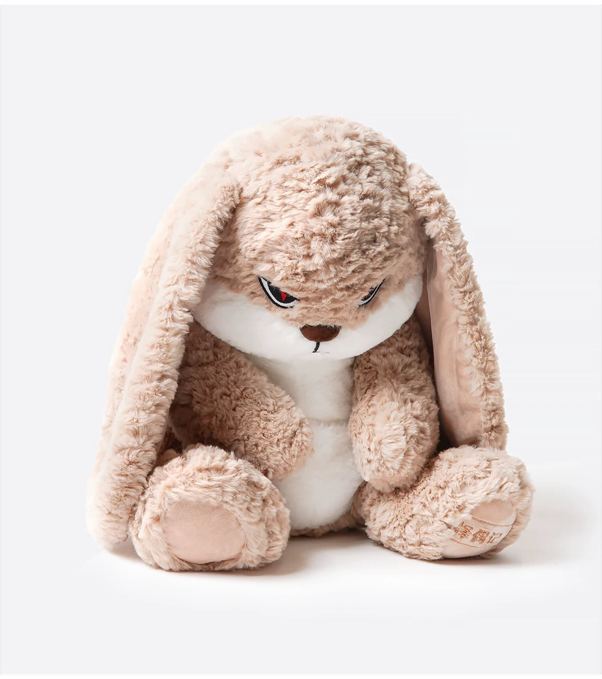 Angry Rabbit Plush Toy - Kawaii Long-Eared Bunny for Gifting & Decor ...