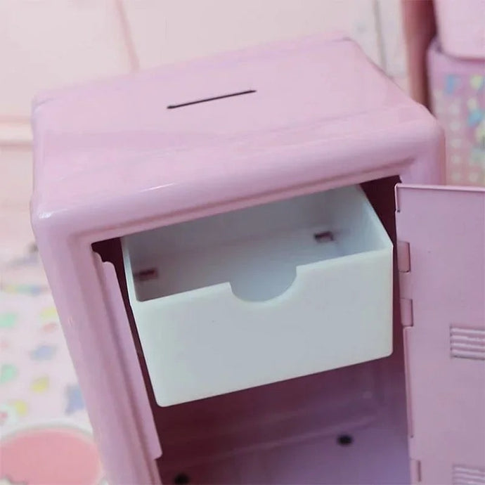 Kawaii Safe Box Money Bank – Coded Lock Cash & Storage Box – The Feelz