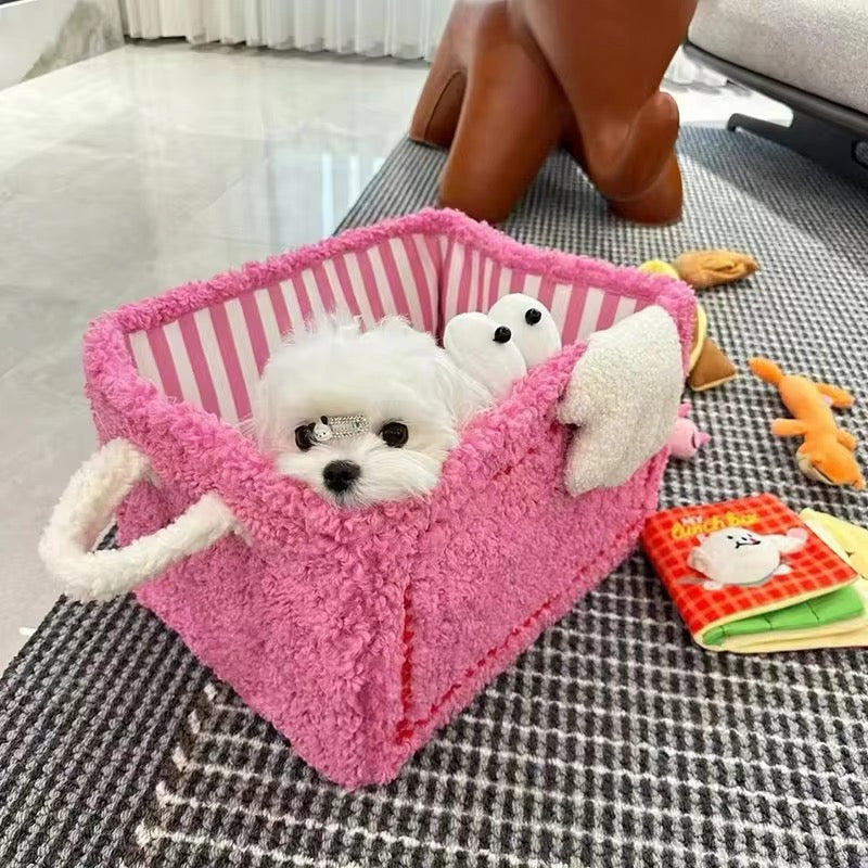 Cute Cartoon Storage Basket – Organizer for Laundry & Toys – The Feelz