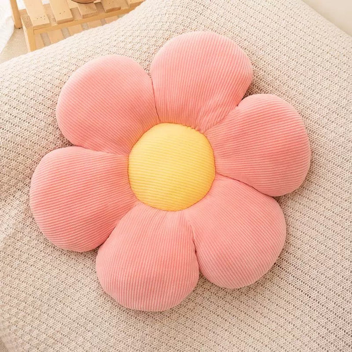 Soft Flower Cushion Pillow – Daisy & Sunflower Plush Decor – The Feelz