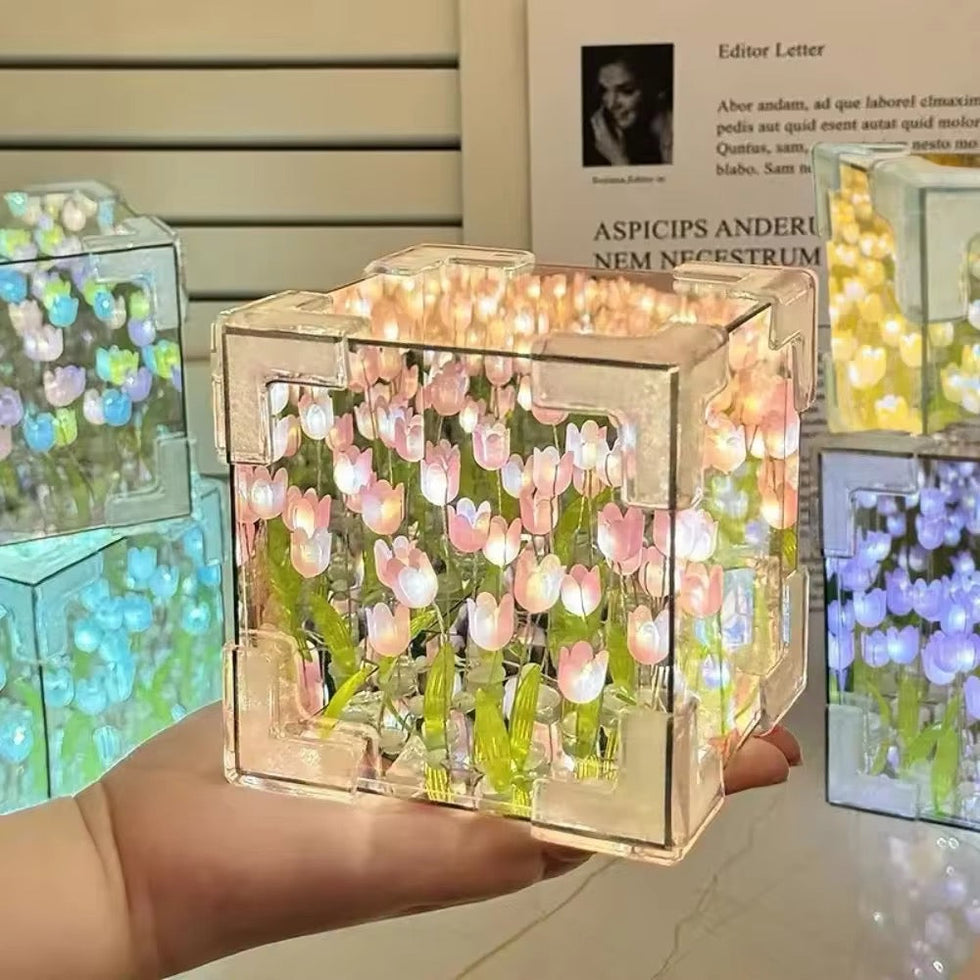 DIY Tulip LED Night Light - Floral Lamp for Bedroom & Gifts – The Feelz