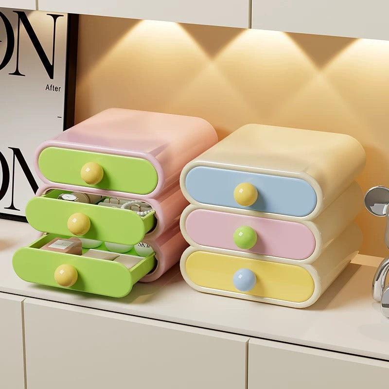 Danish Pastel Drawer Organizer - Dopamine Decor Drawer Box – The Feelz