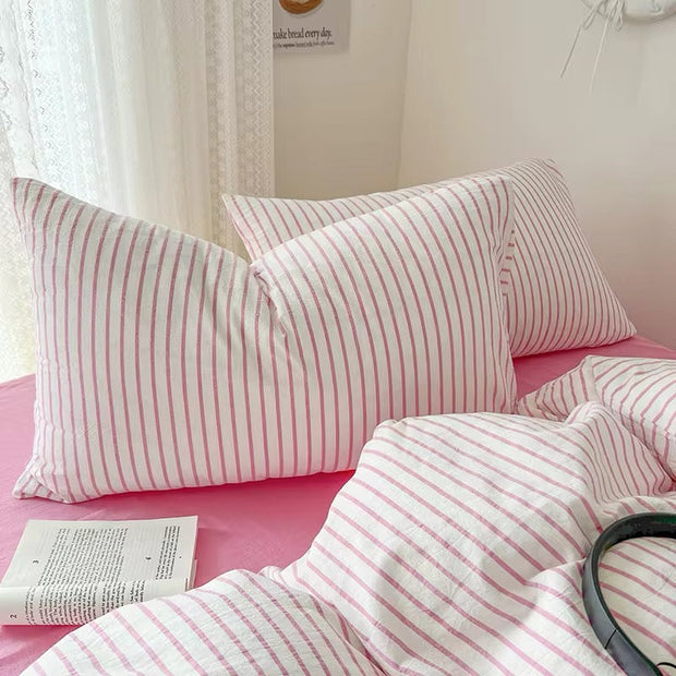 Pink Cozy Bedding Set - Soft Duvet & Rose Pillowcases Coquette – The Feelz