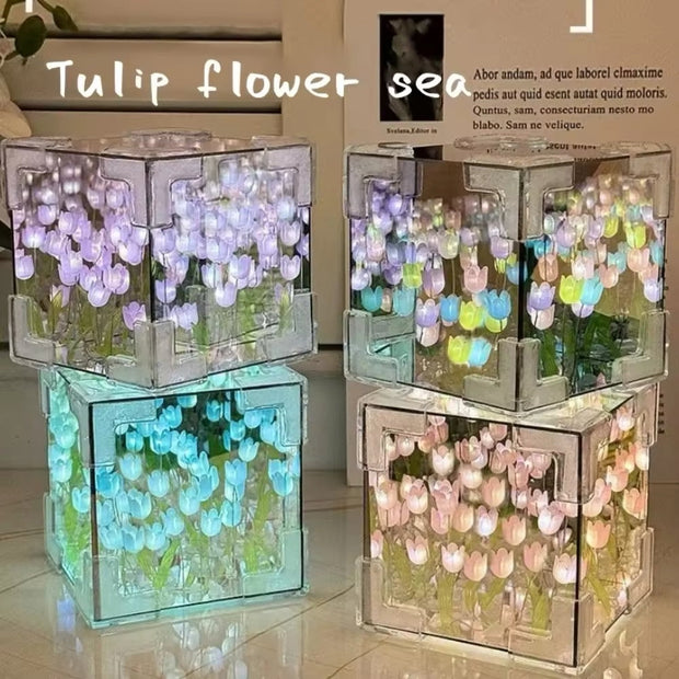 DIY Tulip LED Night Light - Floral Lamp for Bedroom & Gifts – The Feelz