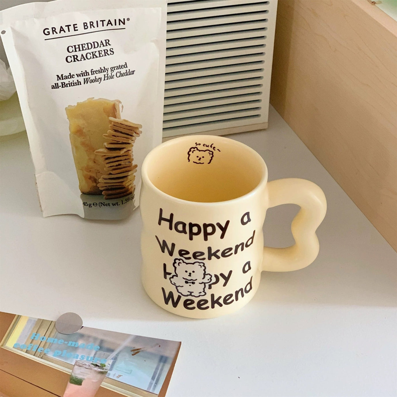 Cute Bear Mug - Handmade Ceramic Coffee Mug | Kawaii Gift – The Feelz