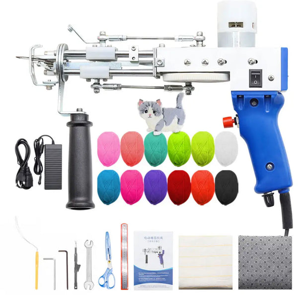 2-in-1 Tufting Gun Starter Kit - Rug Making & Carpet Craft Tools – The ...