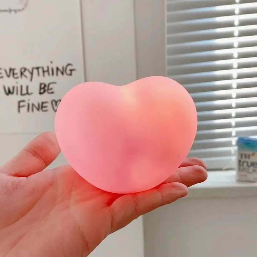 Love Light Lamp | Cute 3D Heart Night Light for Decor & Gifts