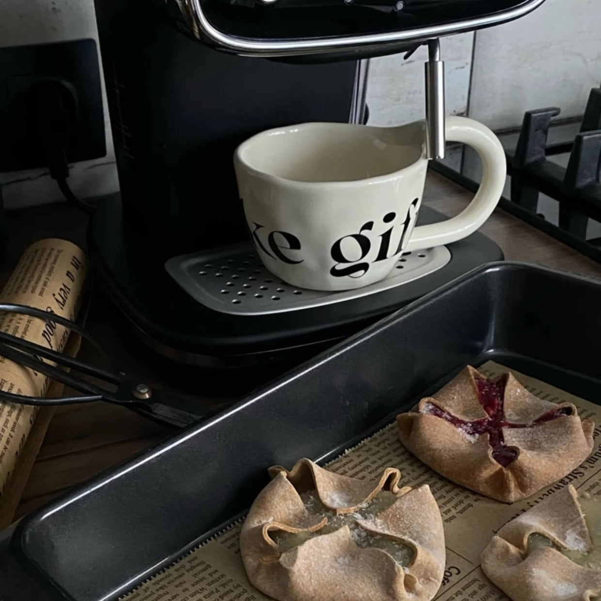 Modern Mug | Large Capacity Hand-Pinched Coffee Cup – The Feelz