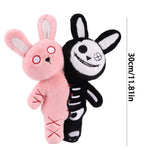 Gothic Skull Rabbit Plush Toy – Horror Toy Gothic Decor – The Feelz