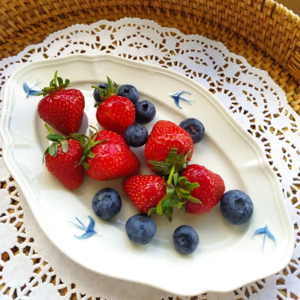 Vintage Plate – Hand-Painted Retro Ceramic Dish