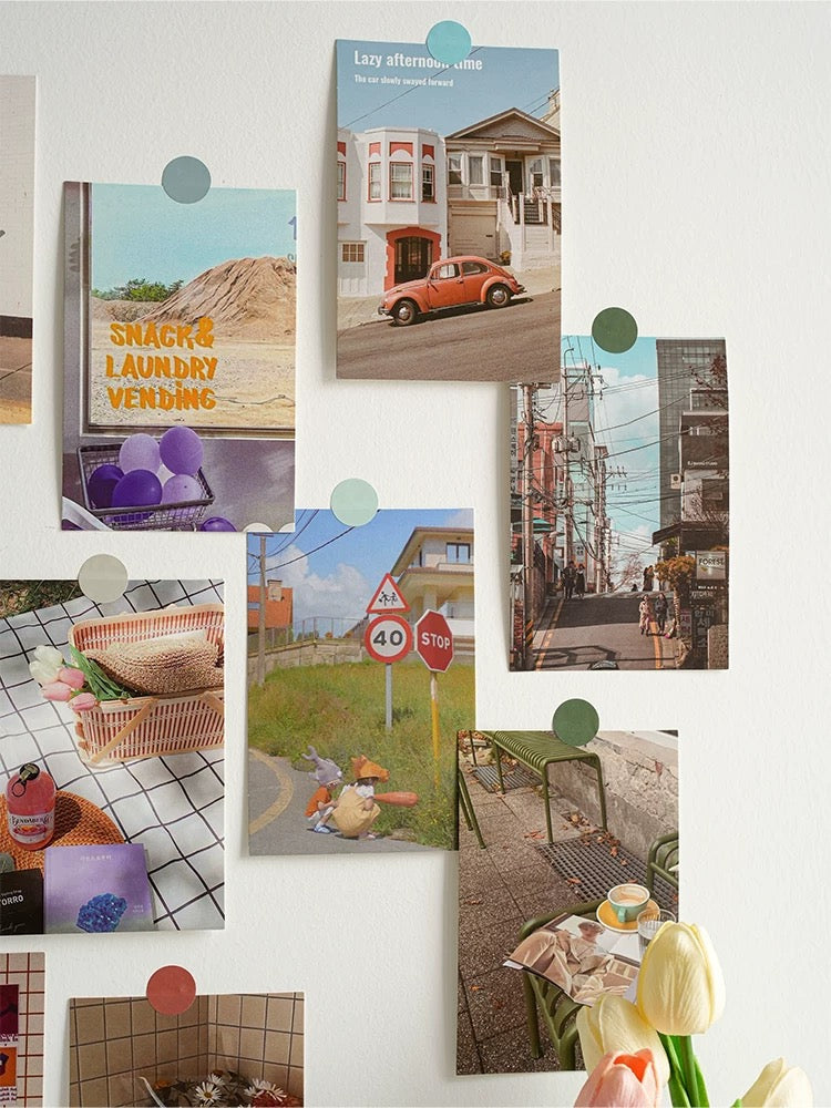 Aesthetic Posters Set - Soft Pink Room Decor | Preppy Wall Art