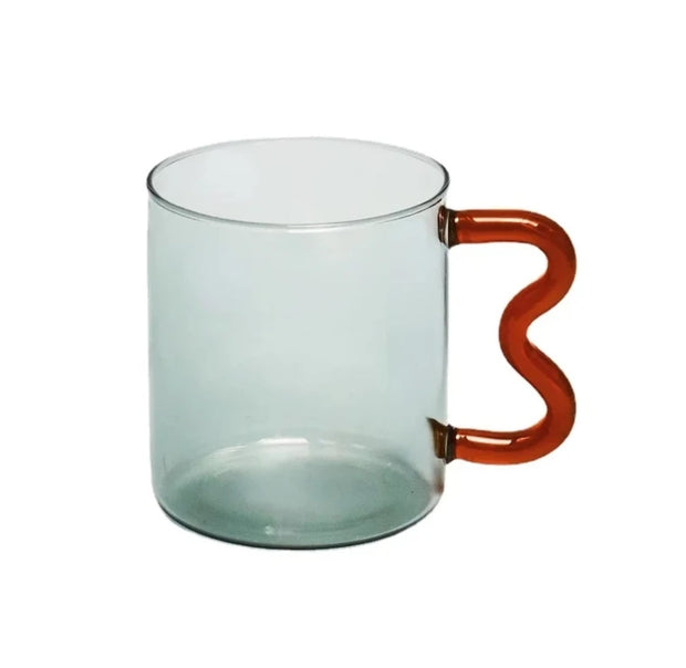 Colorful Glass Cups - Art Deco Mocktail & Drinkware Tools – The Feelz
