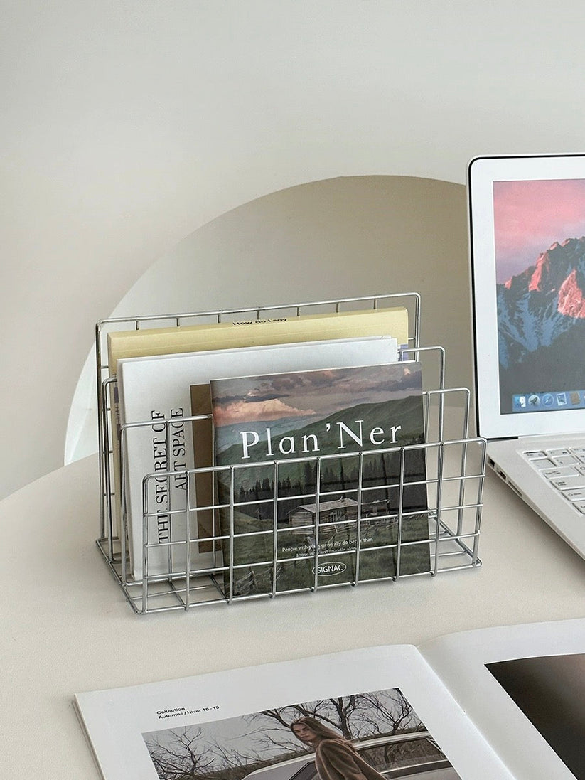 Minimalist Organizer - Desktop Storage Rack | Bedroom Decor