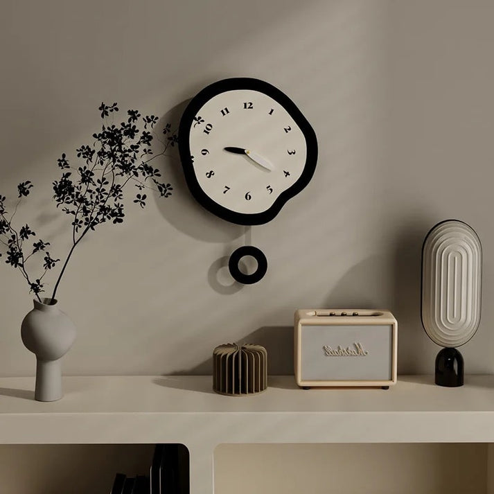 Scandinavian Wall Clock – Nordic Minimalist Large Clock