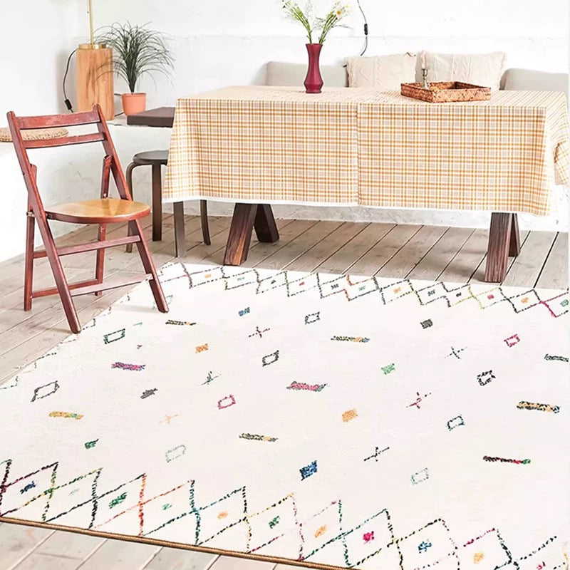 Soft Boho Carpet for Living Room & Bedroom - Ethnic Style Rug – The Feelz