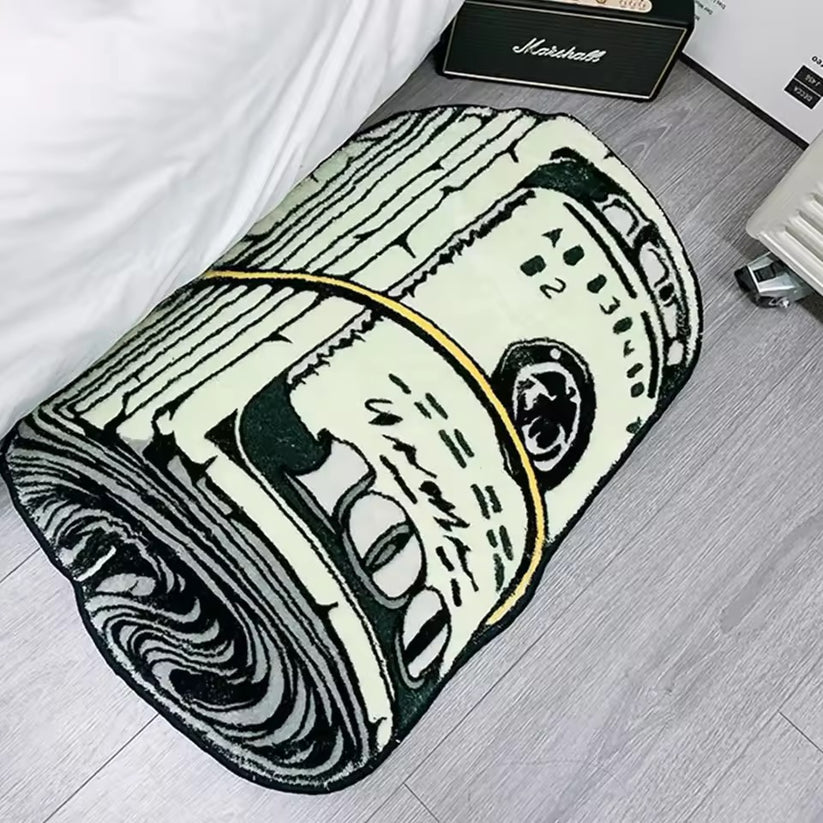 Funny Dollar Rug | Creative Money Rug – Hypebeast Room Decor