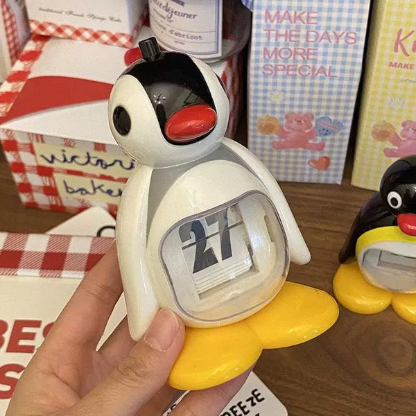 Penguin Calendar – Perpetual Desktop Decoration & Gift