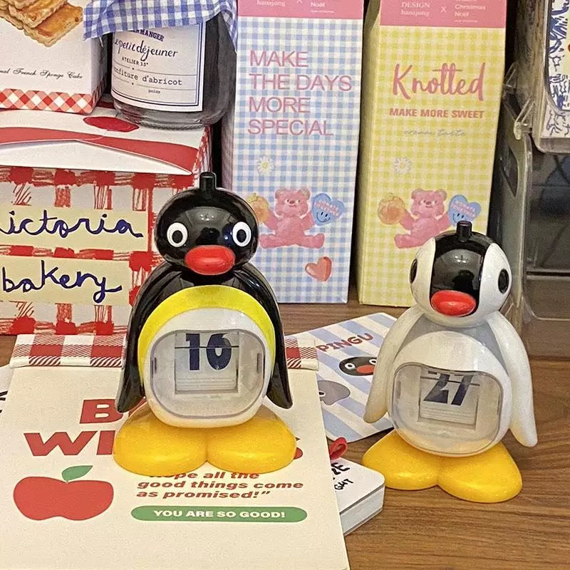 Penguin Calendar – Perpetual Desktop Decoration & Gift – The Feelz