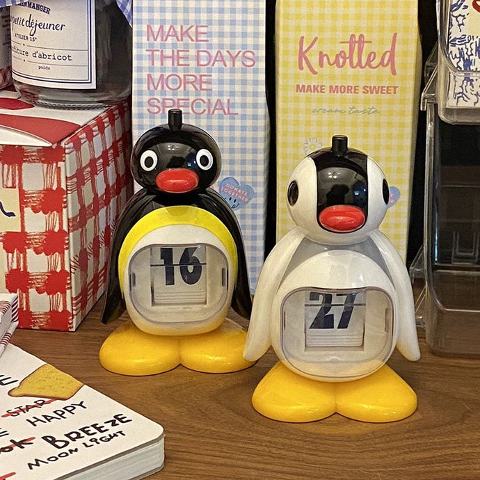 Penguin Calendar – Perpetual Desktop Decoration & Gift – The Feelz