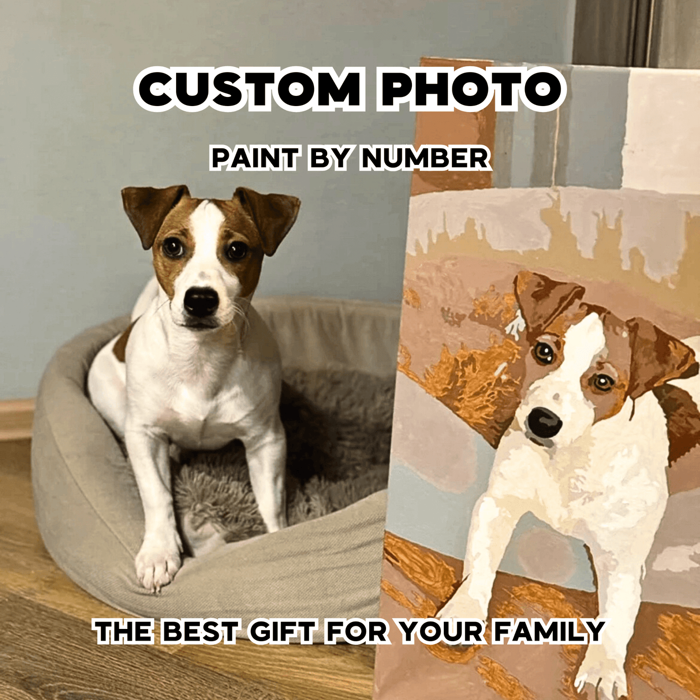 Personalized Custom Paint by Number Kit | DIY Canvas Art – The Feelz
