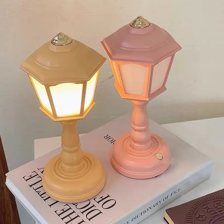 Mini Retro Street Lamp - Lamp for Desk, Bedroom Aesthetic