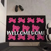 Pink Cat Entryway Rug – Stylish Pink Cat Rug for Aesthetic Home Decor ...