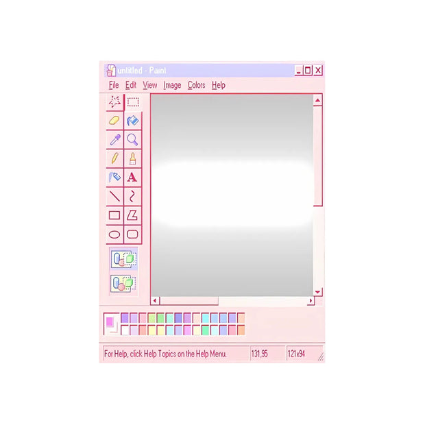 Retro Nostalgia Wall Mirror – Aesthetic Pastel Vanity Mirror Y2k – The ...