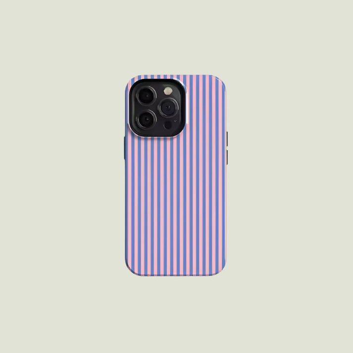 Retro Striped iPhone Case | Retro & Preppy iPhone Cover
