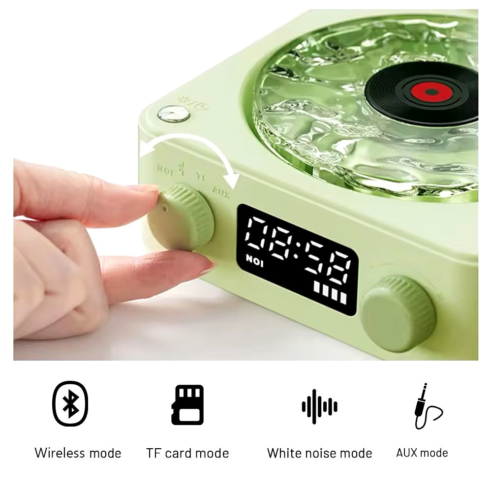 Vintage Wave Vinyl Record Player - Speaker & Night Light – The Feelz