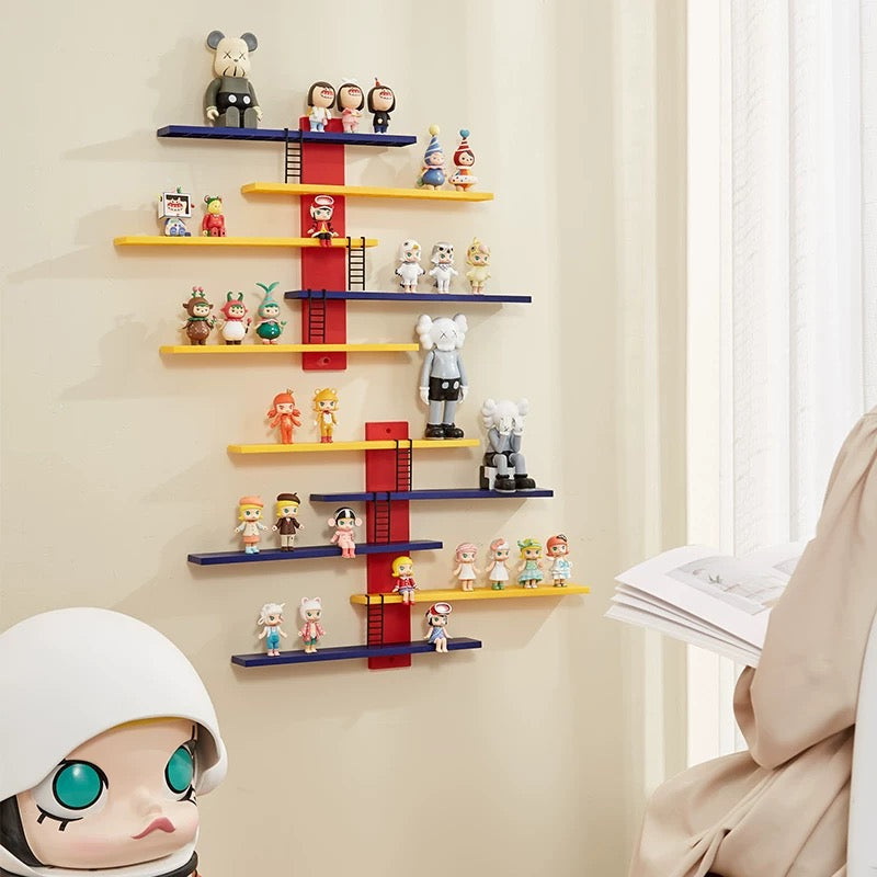 Wall Figure Toy Display Stand | DIY Floating Shelves for Toys
