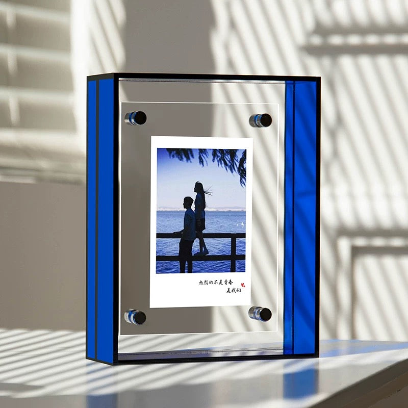 Transparent Acrylic Photo Frame - Wall & Table Decor for Home