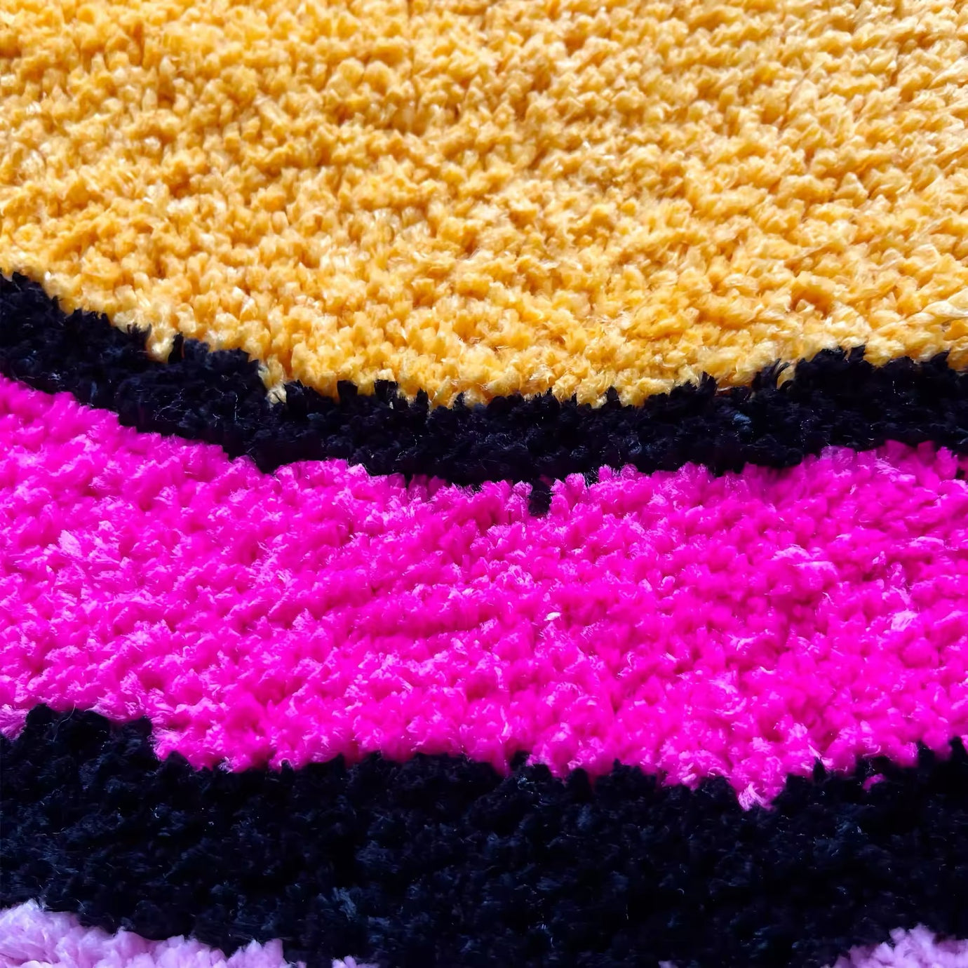 Cherry Bomb Pink Tufted Rug – Kawaii Bedroom Decor – The Feelz