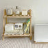 Wooden Desktop Storage Rack - Solid Wood Multi Organizer – The Feelz